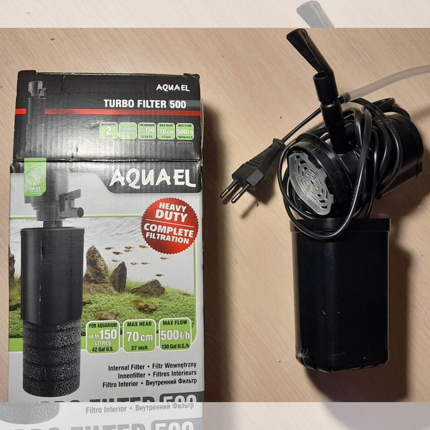 Фильтр для аквариума aquael turbo 500
