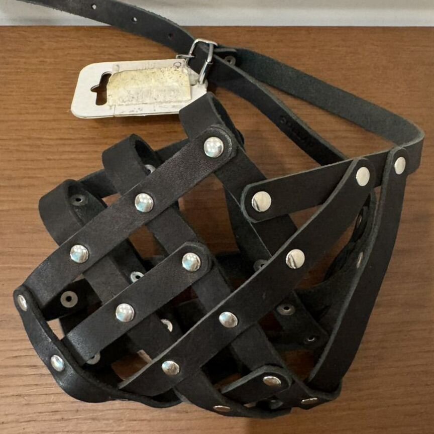 Намордник для собак кожаный Collar размер 3