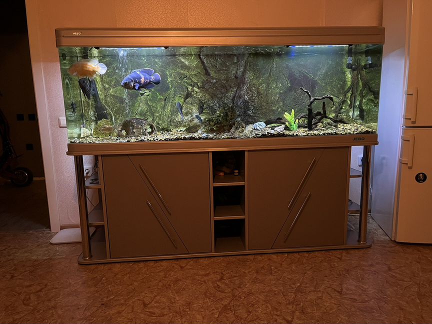 Аквариум Jebo R2210 (200х60х74) 720л