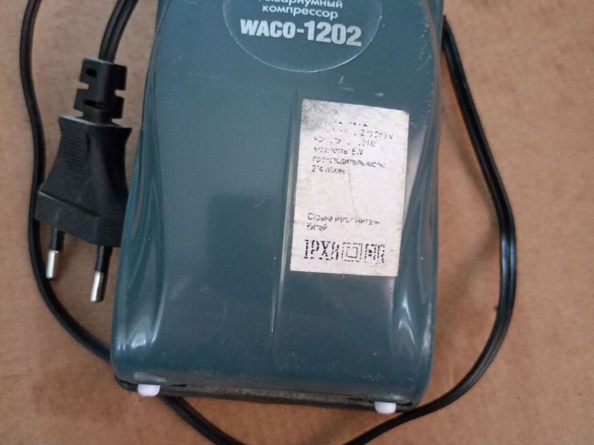 Компрессор аквариумный Triton waco-1202