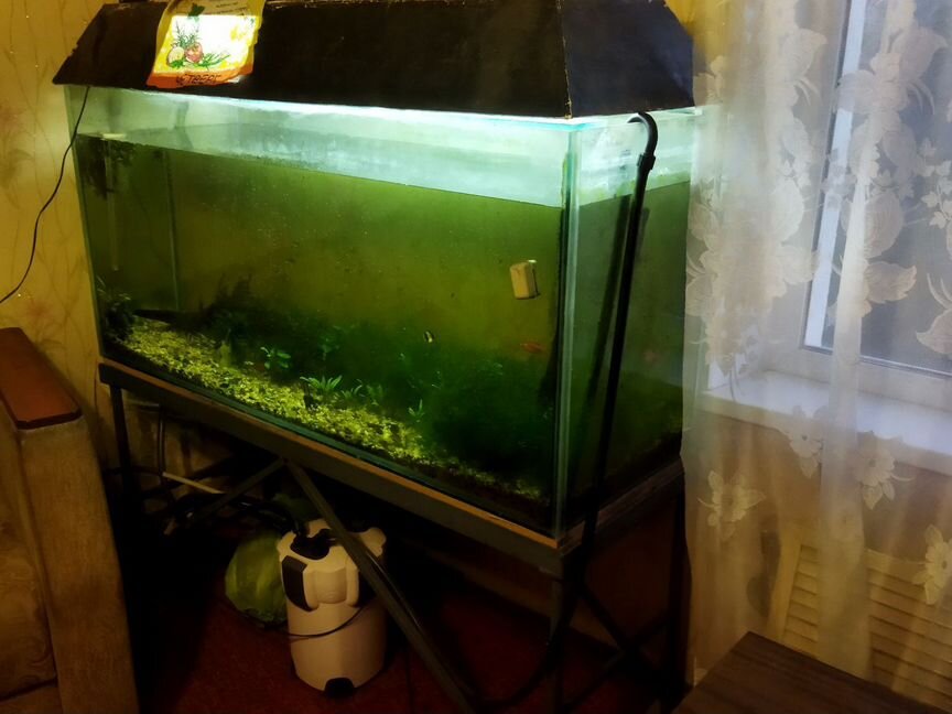 Аквариум с тумбой 500 литров