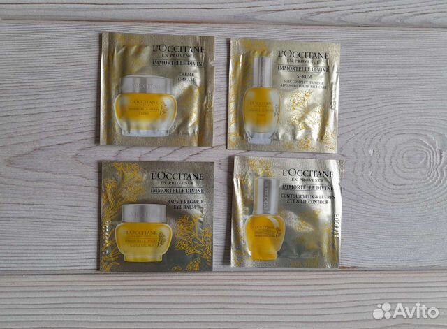 Loccitane пробники Божественный иммортель купить в Москве | Личные вещи ...
