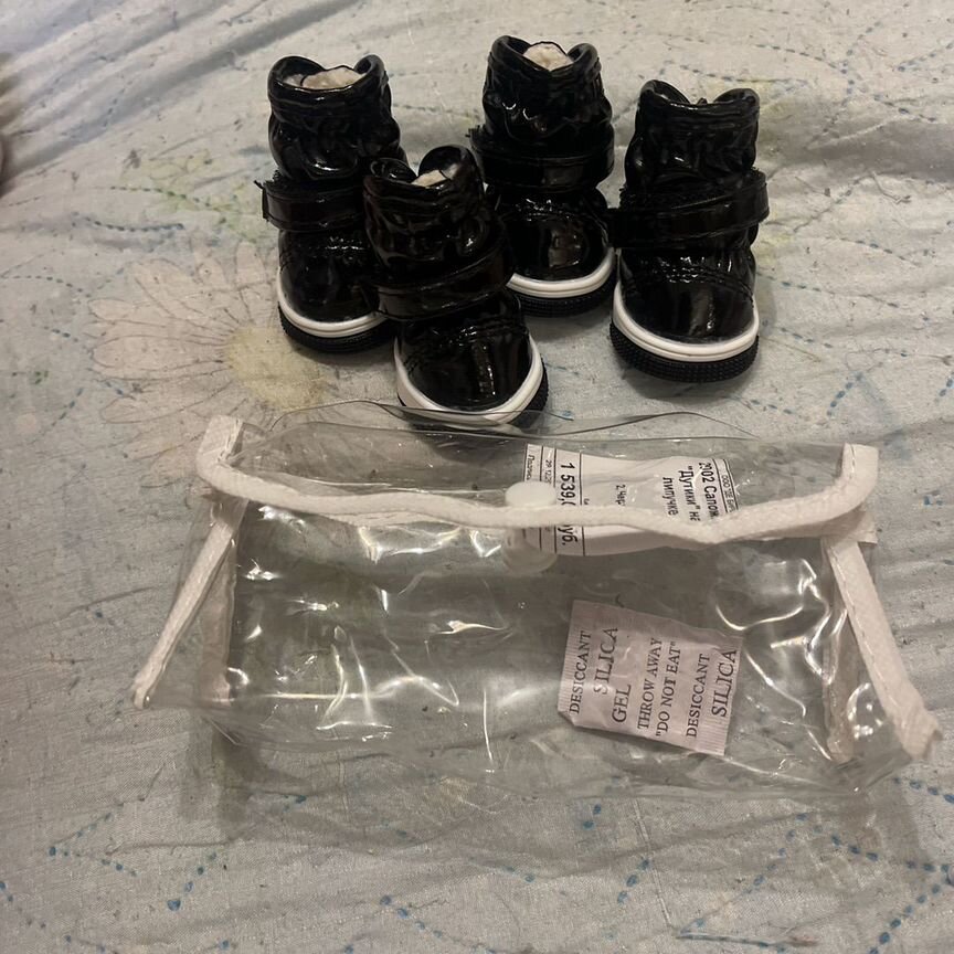 Сапожки для собак теплые на липучке