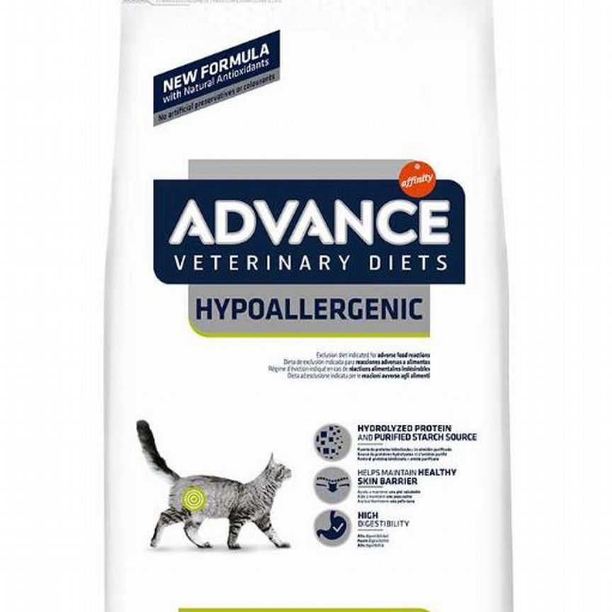 Корм для кошек Advance VetDiets Hypoallergenic 7,5