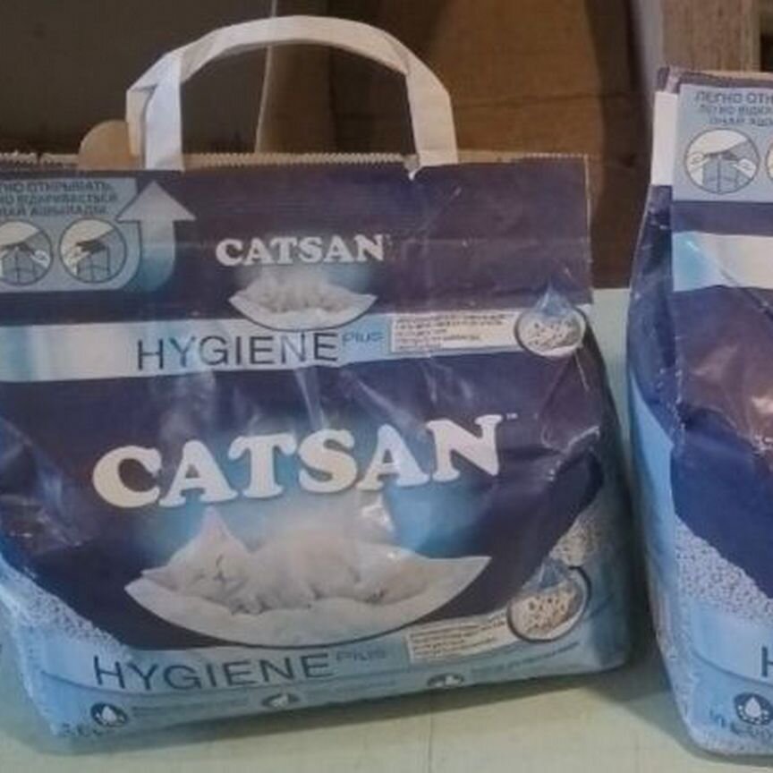 Наполнитель для кошачьего туалета Catsan 5 л