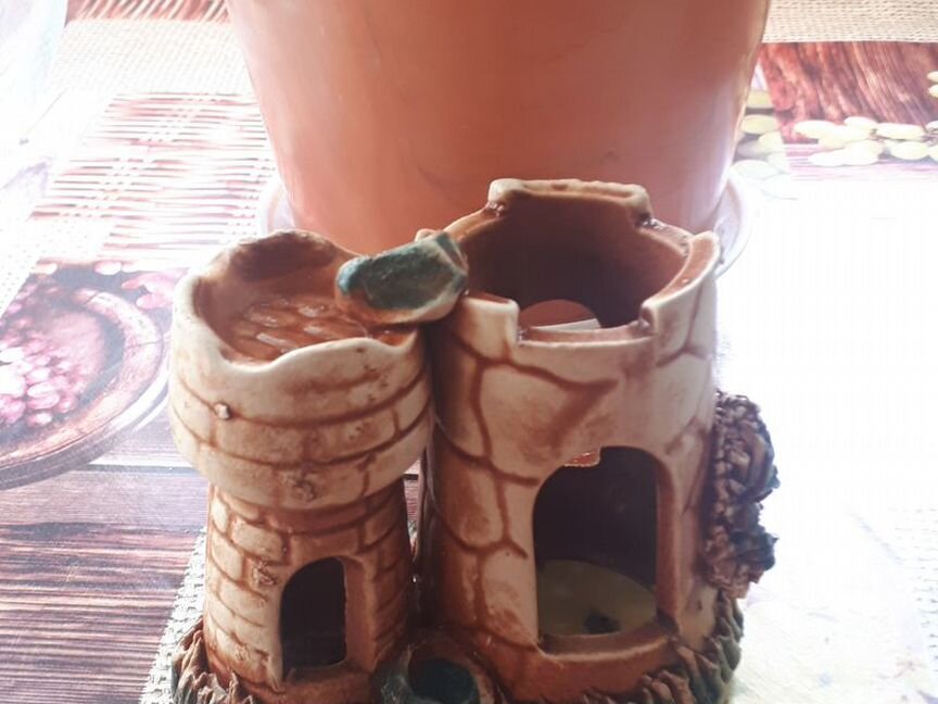 Украшение для аквариума (замок)