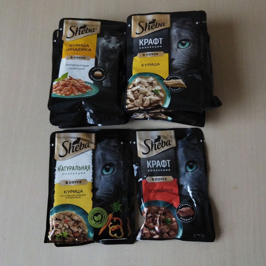 Кошачий корм sheba
