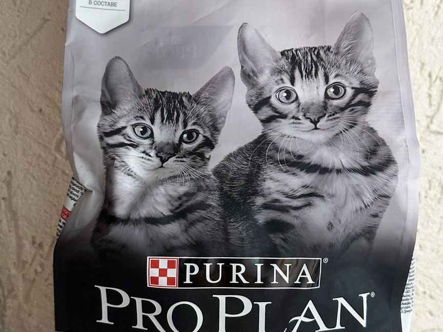 Сухой корм purina pro plan kitten 1,5кг