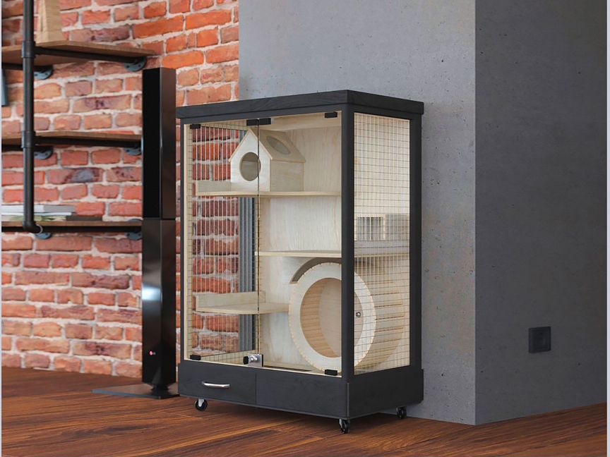 Клетка Витрина для грызунов дегу хорька ласки