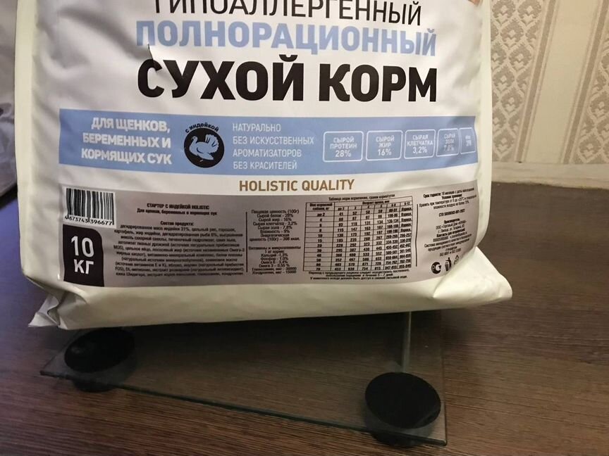Корм для собак кунак вскрыт