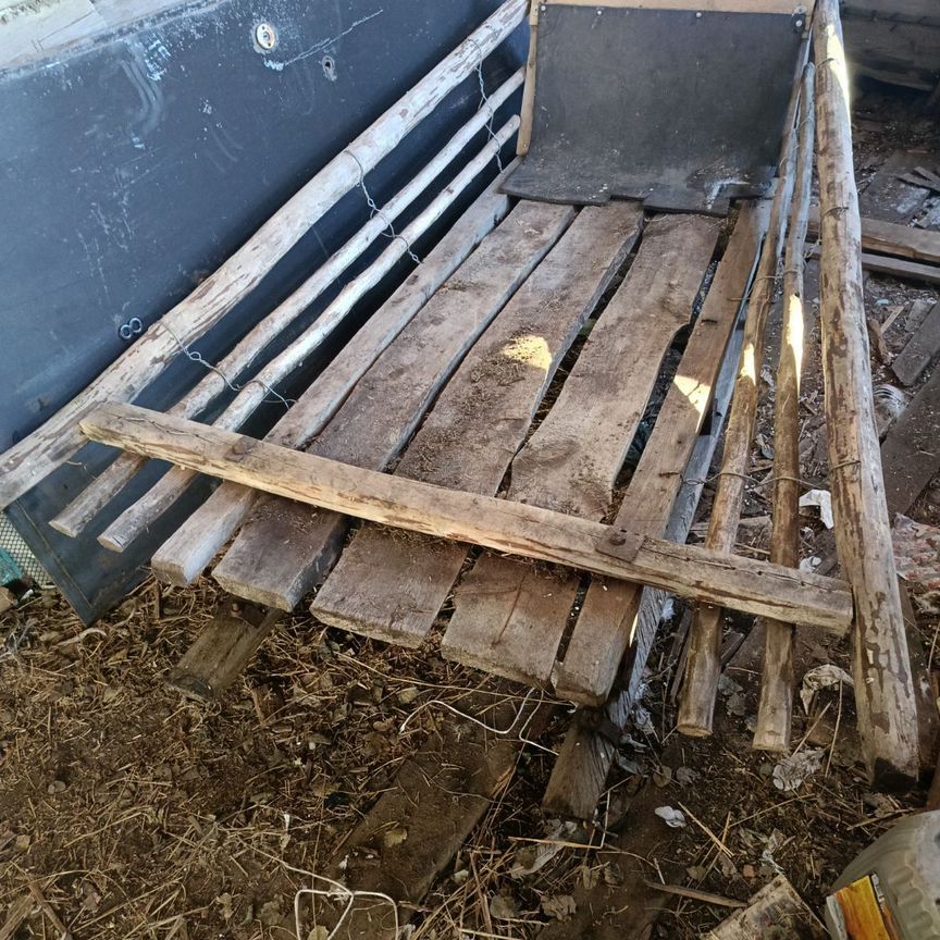 Конные сани, хомут, седёлка, дуга