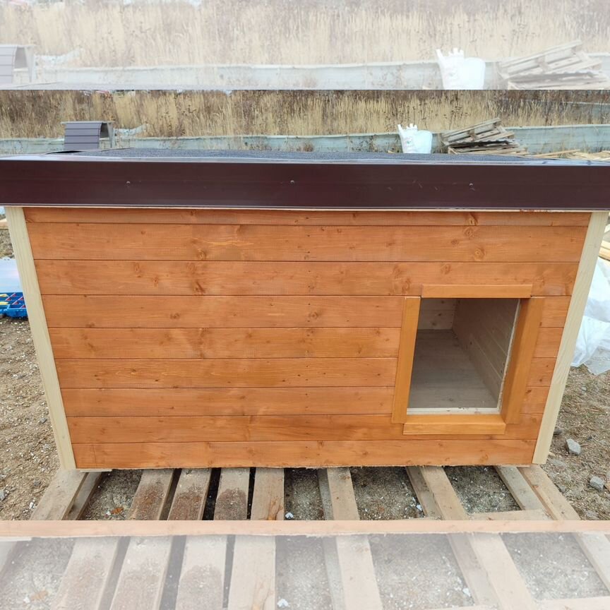 Будка для собаки утепленная