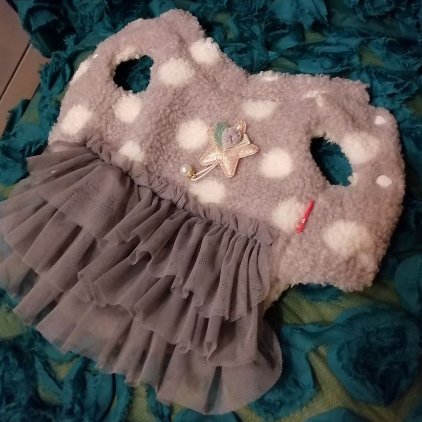 Платье для котёнка и маленькой собачки размер s