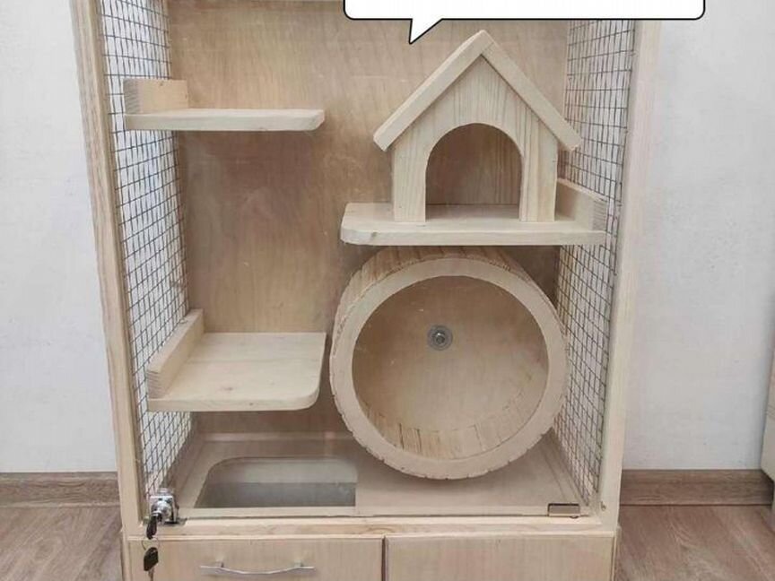 Витрина для шиншилл