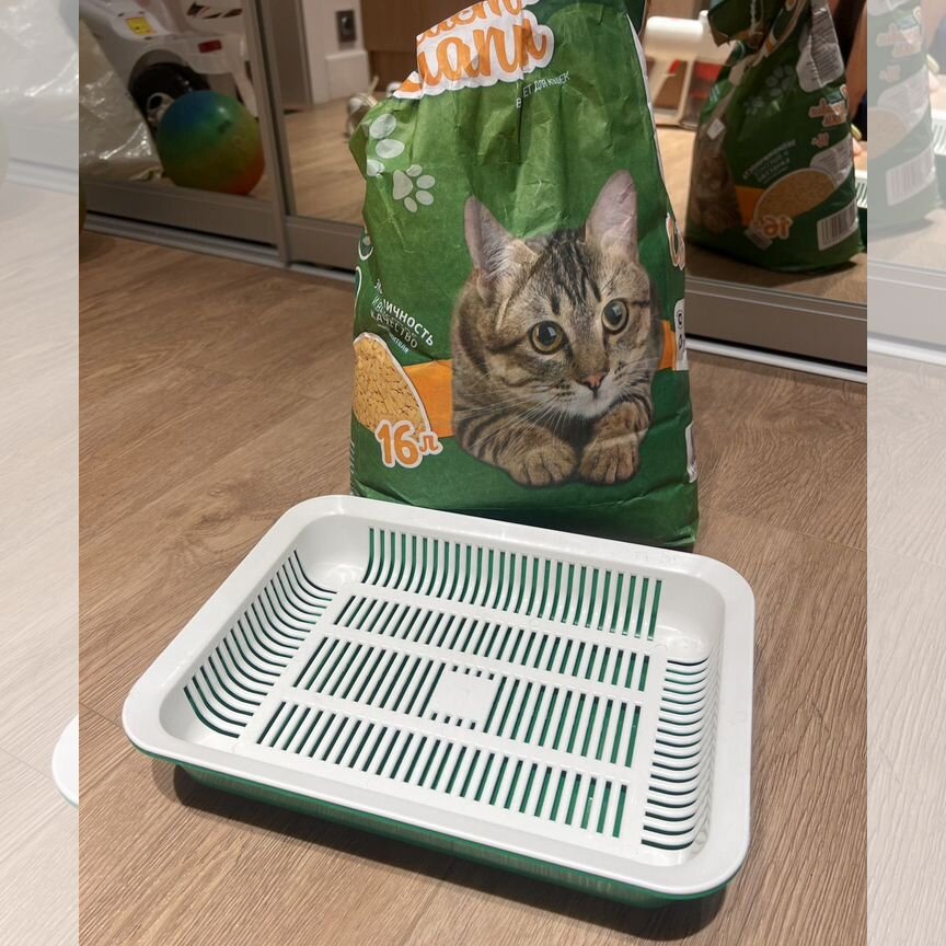 Лоток наполнитель для кота