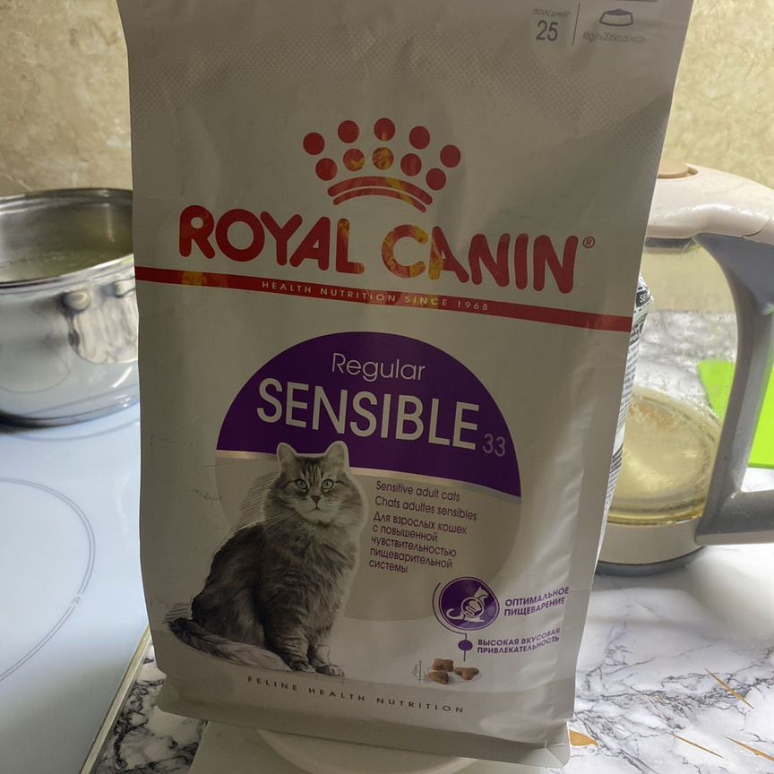 Корм для кошек royal canin sensible