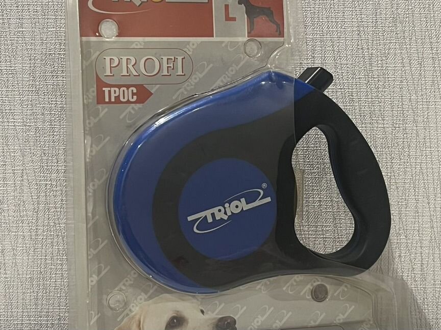 Рулетка доя собак (8м, 50кг, трос)