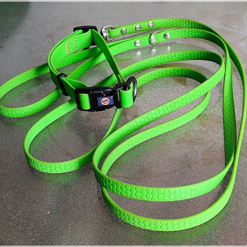 Поводок ошейник биотановый