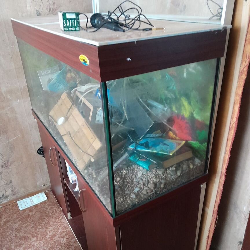 Аквариум с тумбой 250л