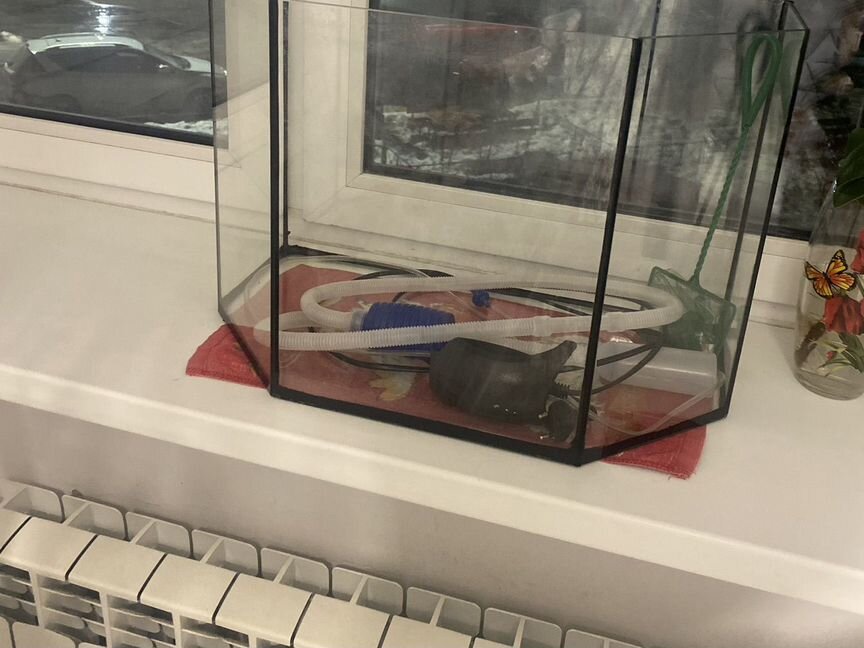 Аквариум,фильтр,компресор