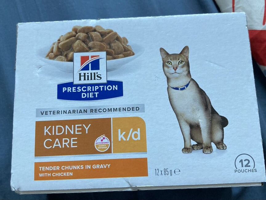 Корм для кошек hills k d в паучах