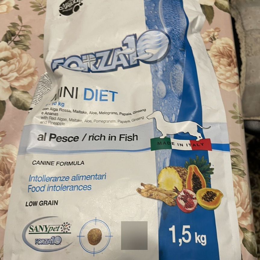 Корм для собак Forza10 Mini Diet Pesce 10 кг