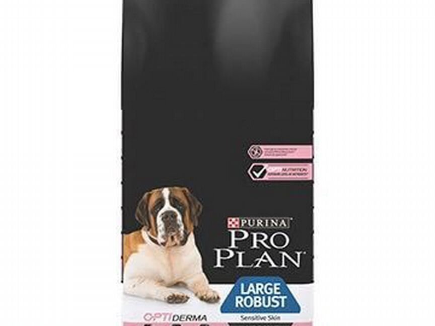 Корм для собак крупных пород мощного телосложения