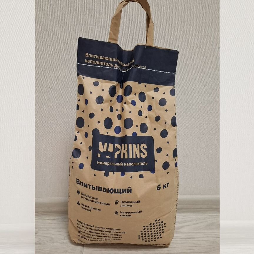 Впитывающий наполнитель 6 кг