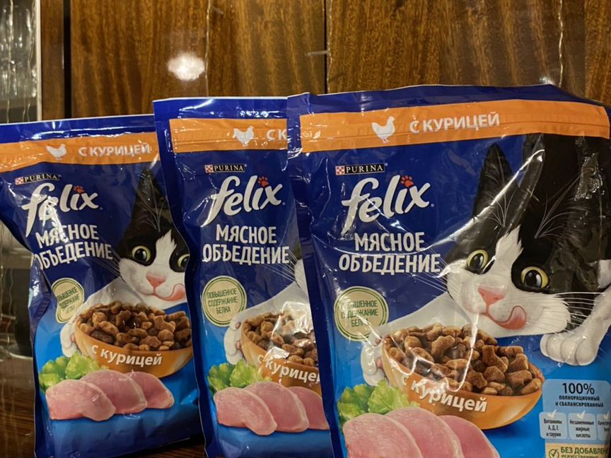 Сухой корм для кошек felix