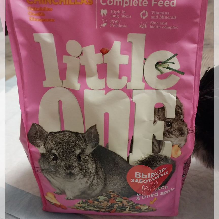 Корм для шиншилл
