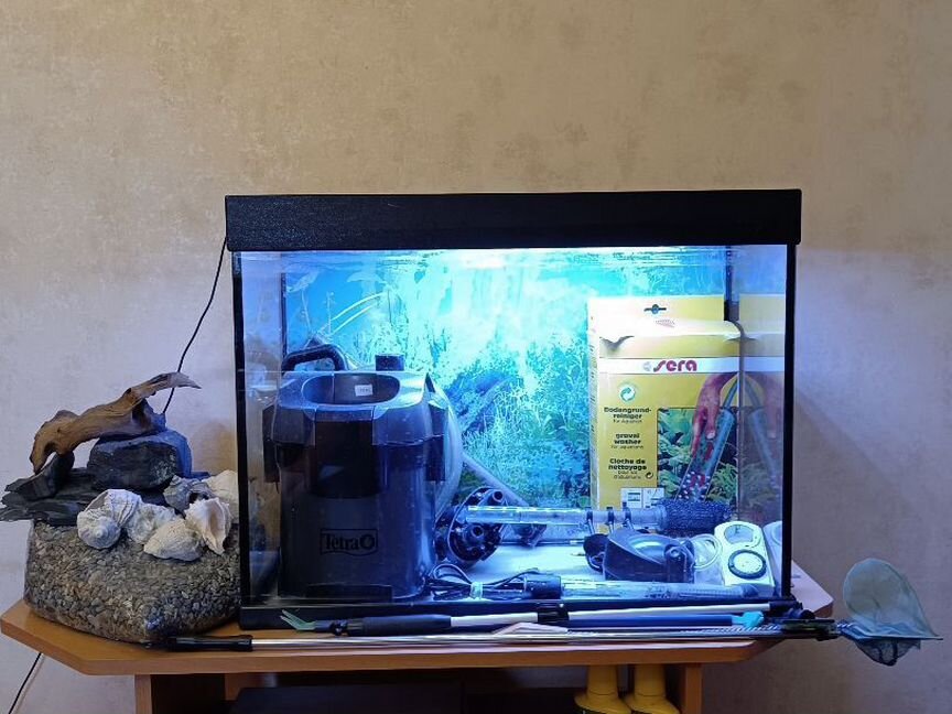 Набор аквариумиста, 75 литров + полный комплект