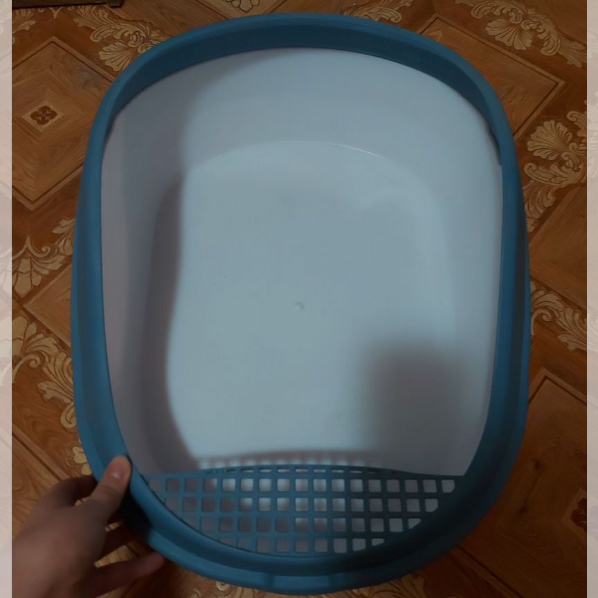 Лоток для кошек большой с высокими бортами