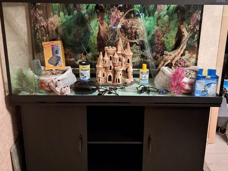 Аквариум 600 литров с Тумбой,Полной Комплектацией