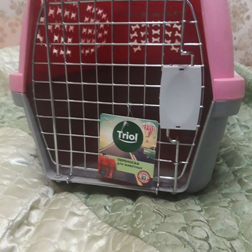 Переноска гламурная большая Triol