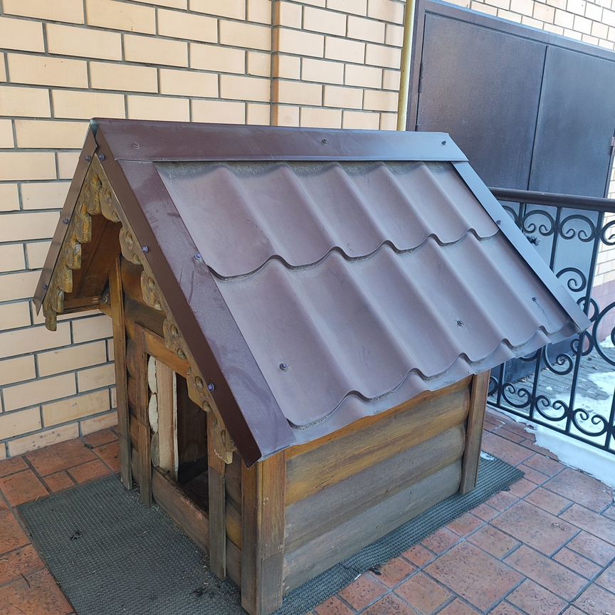 Будка для собаки с утеплением