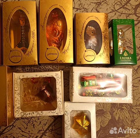 Елочные игрушки "Ариэль" купить в Москве | Хобби и отдых | Авито