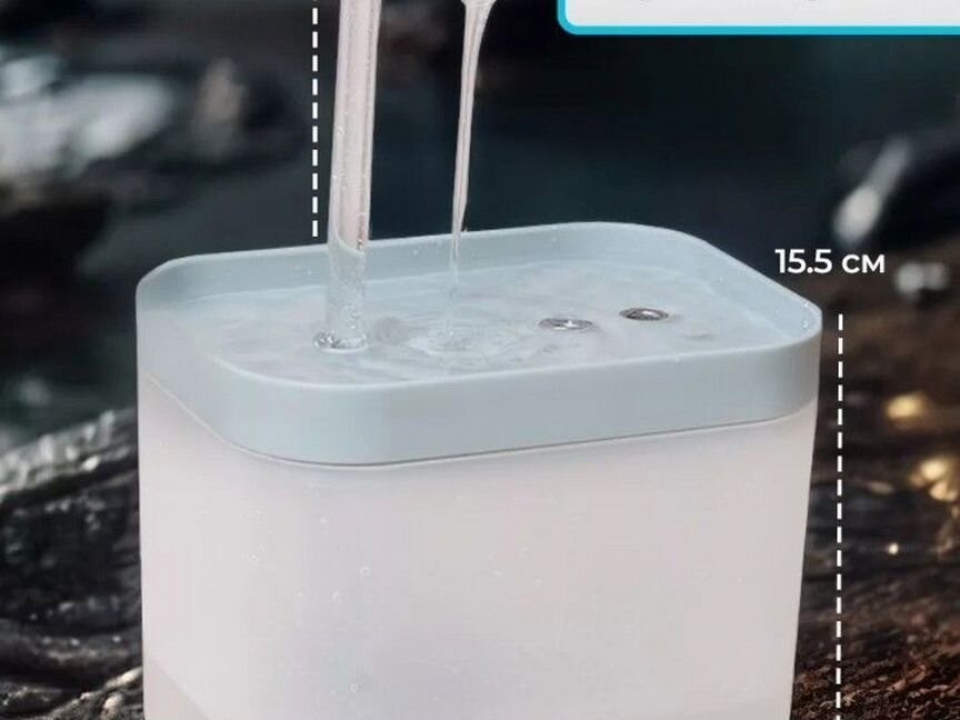 Фонтан поилка для кошек