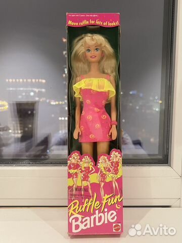 Barbie Ruffle Fun 1994 новая кукла Барби Раффл фан купить в ...