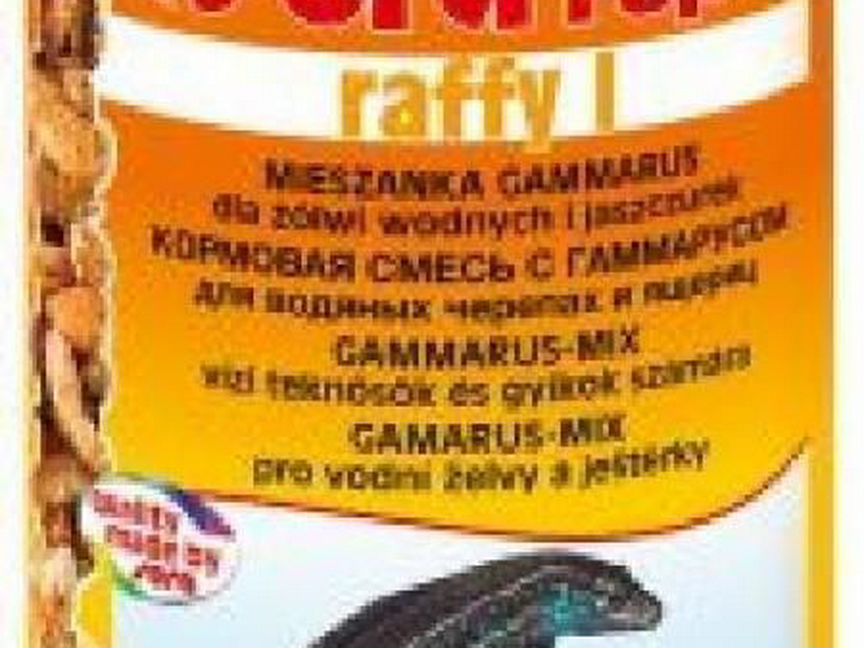 Сера Корм для рептилий raffy I 100 мл 12 г