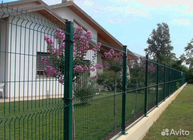 3D сетка гиттер для забора в наличии/на заказ купить в Барнауле ...