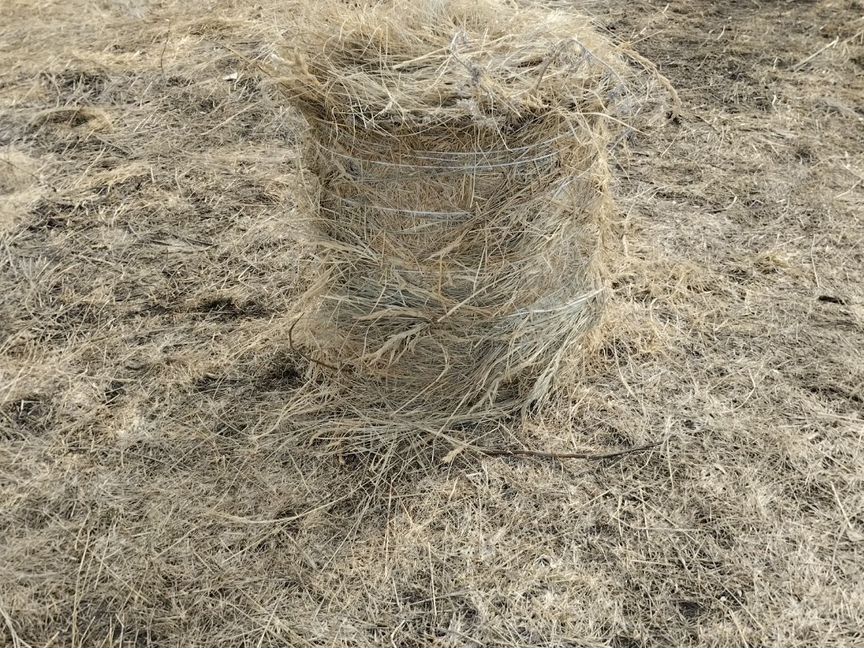 Сено в тюках