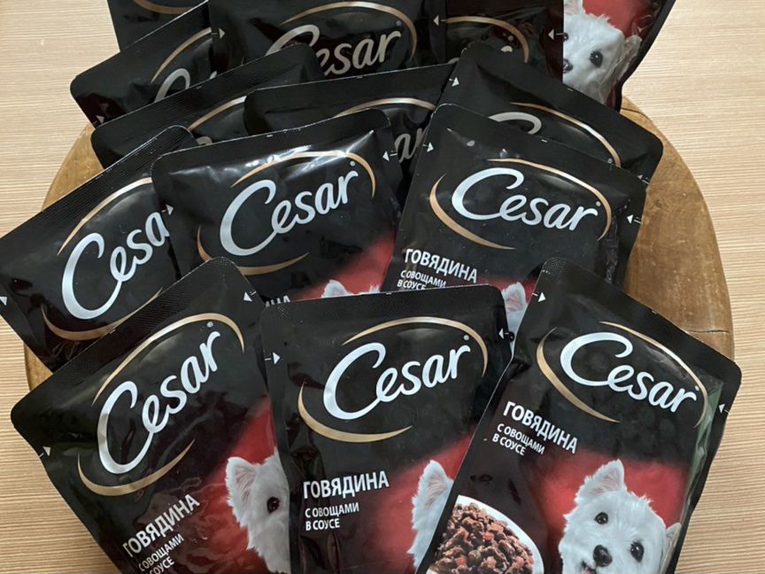 Продам влажный корм для собак Гастро и Цезарь