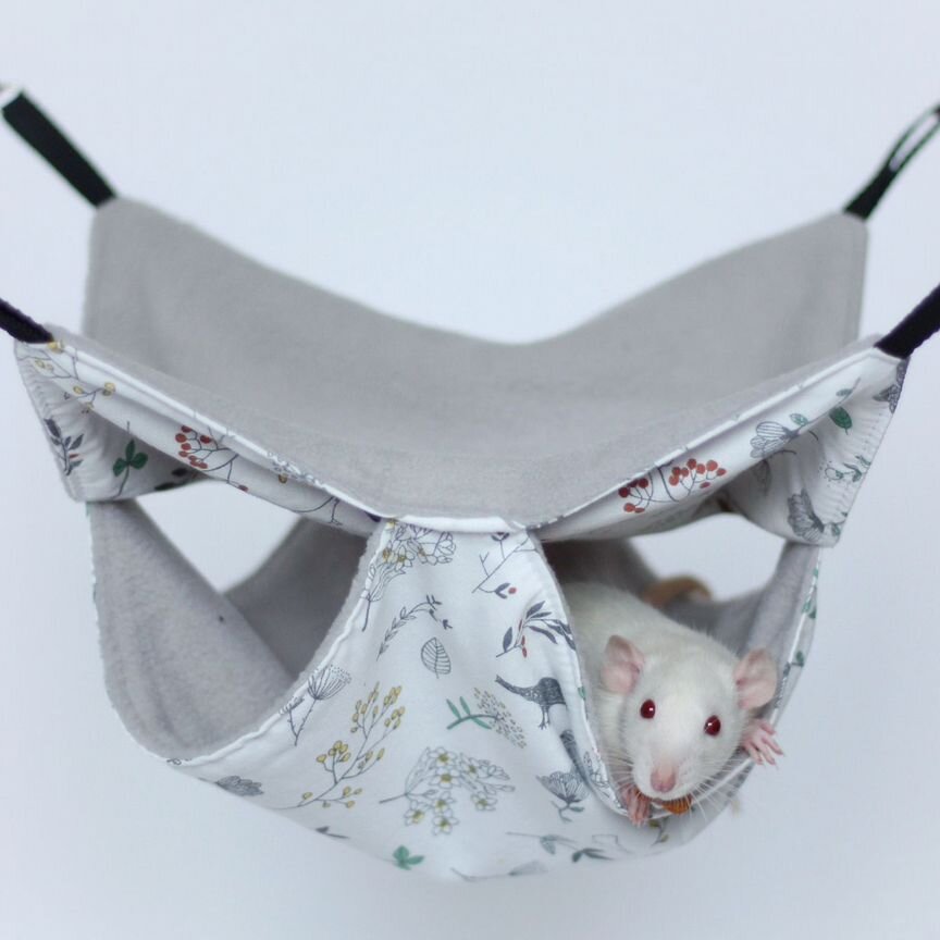 Гамаки/лежанки/домики/качели для грызунов