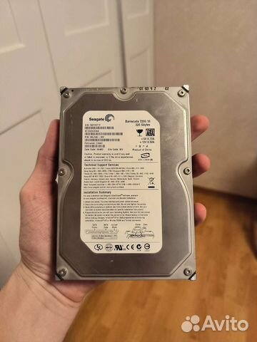Жесткий диск Seagate Barracuda 320 GB st3320620as купить в Санкт ...