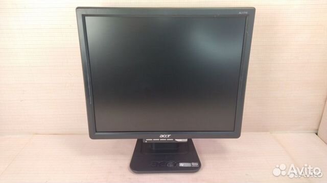 Монитор ЖК acer AL1716 F б/у рабочий купить в Лобне | Электроника | Авито