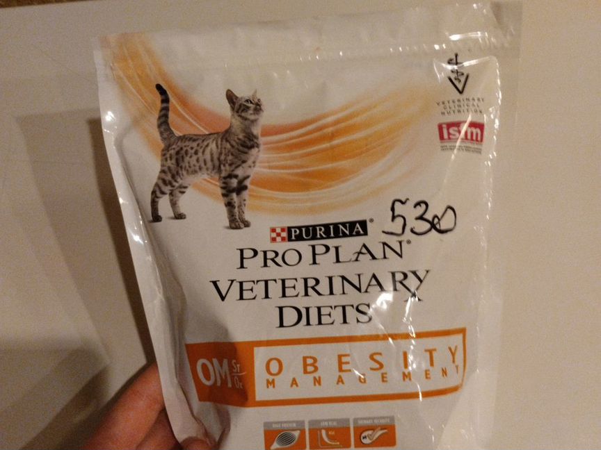 Корм Obesiti ProPlan (от ожирения) для кошек
