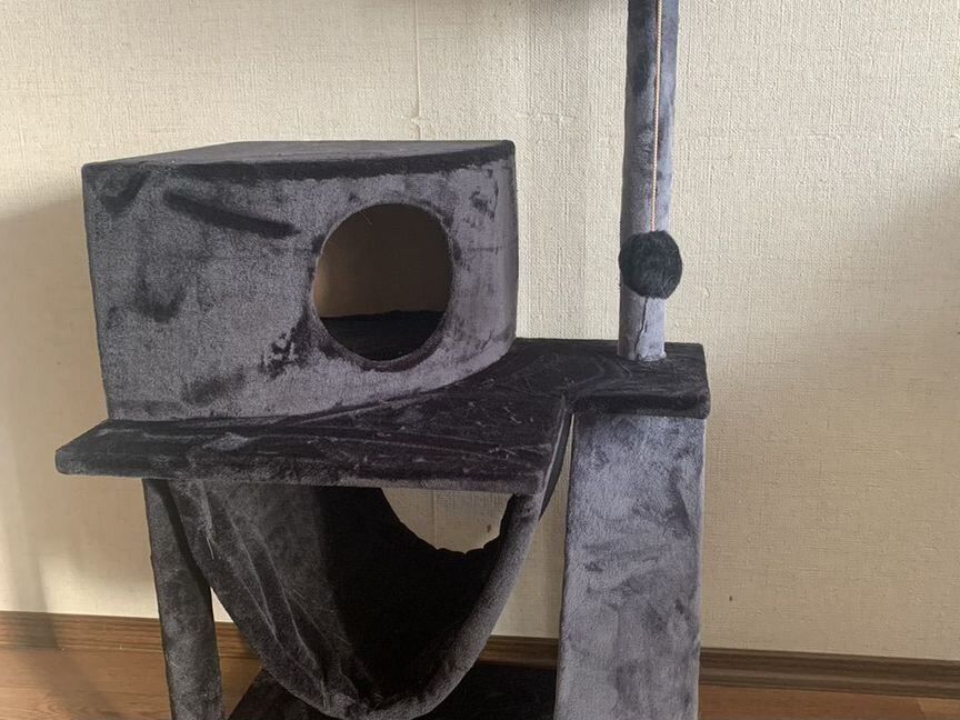 Домик для кошки 60х45х120см