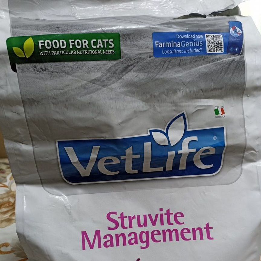 Корм Vet Life Struvite Management
