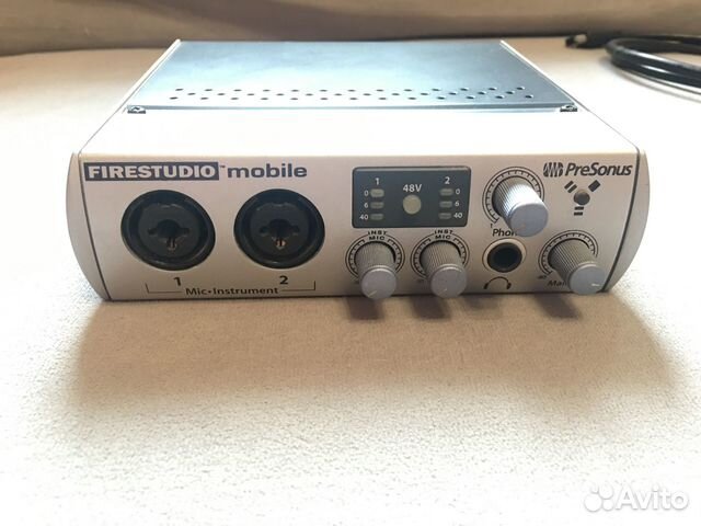 Внешняя звуковая карта Presonus FireStudio mobile купить в Москве ...