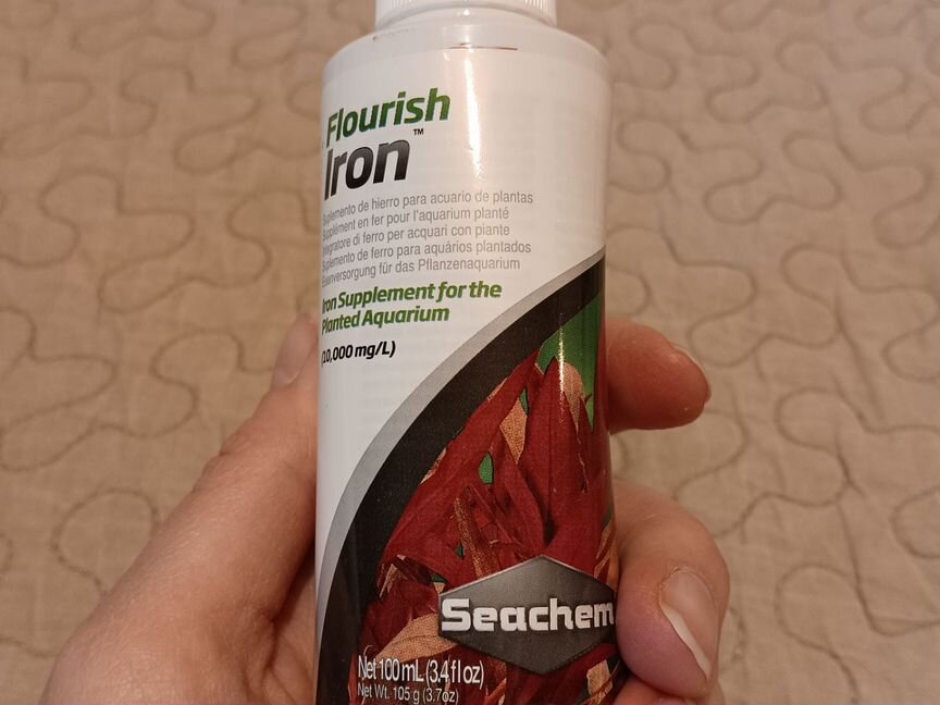 Железо для аквариума Flourish iron Seachem